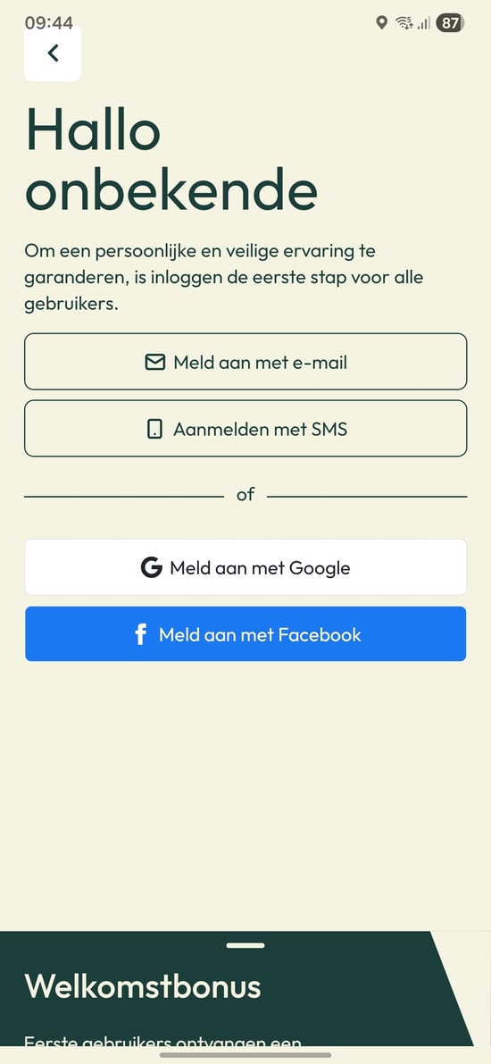 Download and installation of the My Way app
