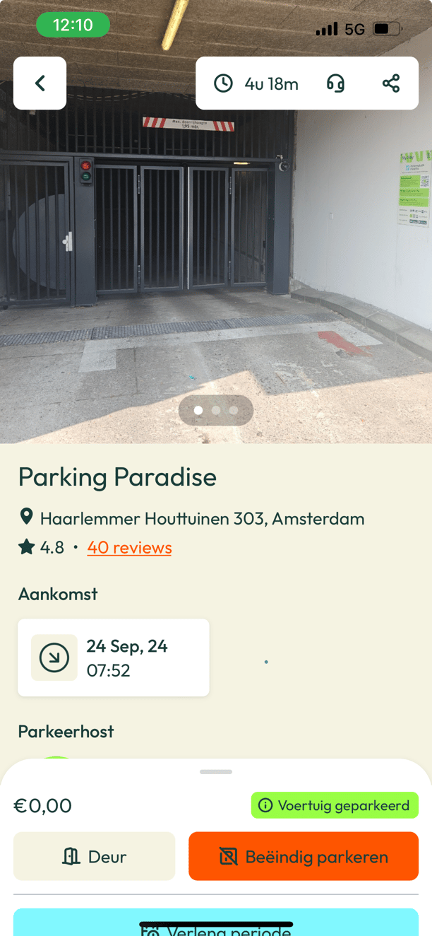 How do I use my subscription for parking?